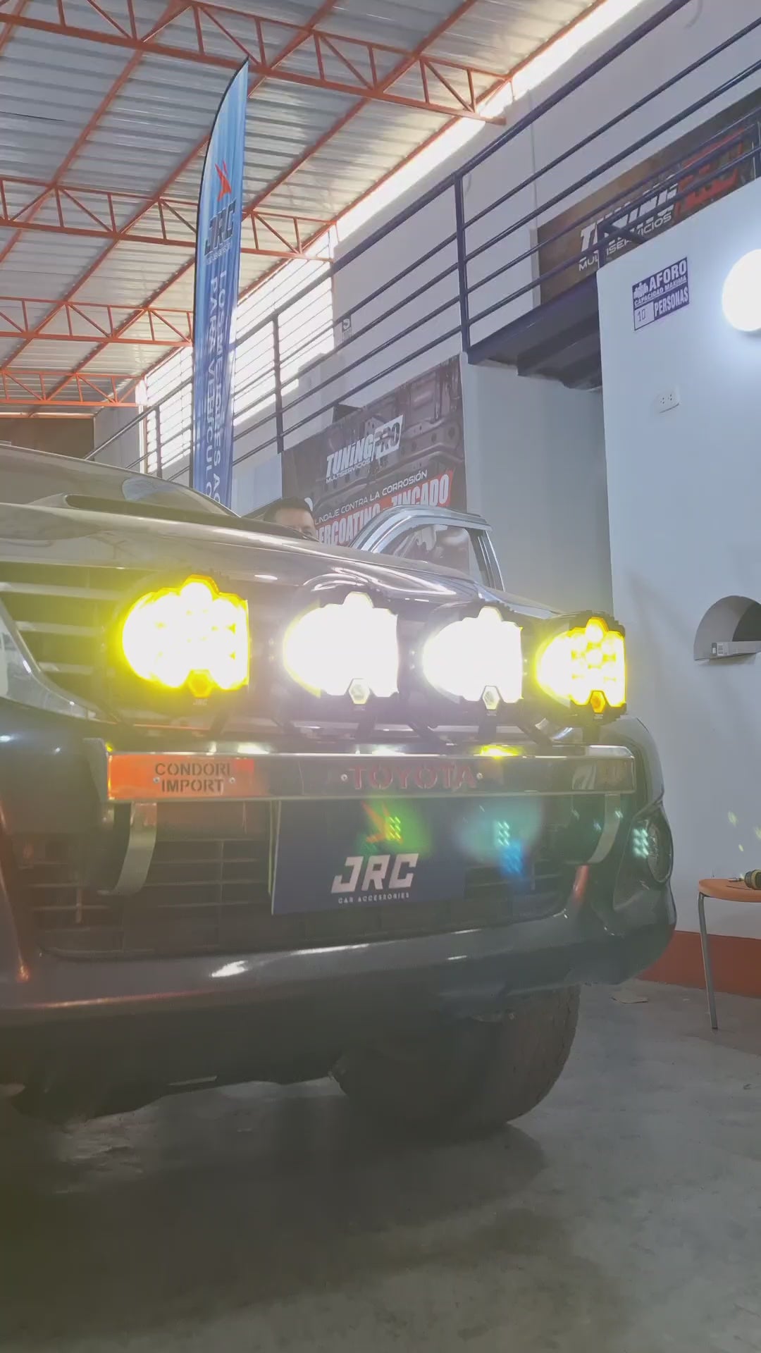 FARO FORCE DE 7 PULG EN DRL RGB JRC-7002RGB – CORPORACION JRC PERU SAC